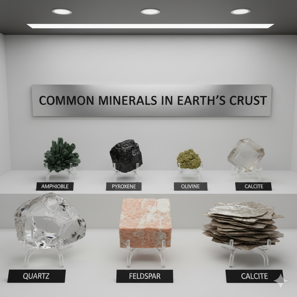 Common Minerals Found in Earth’s Crust - geographyclassroom
